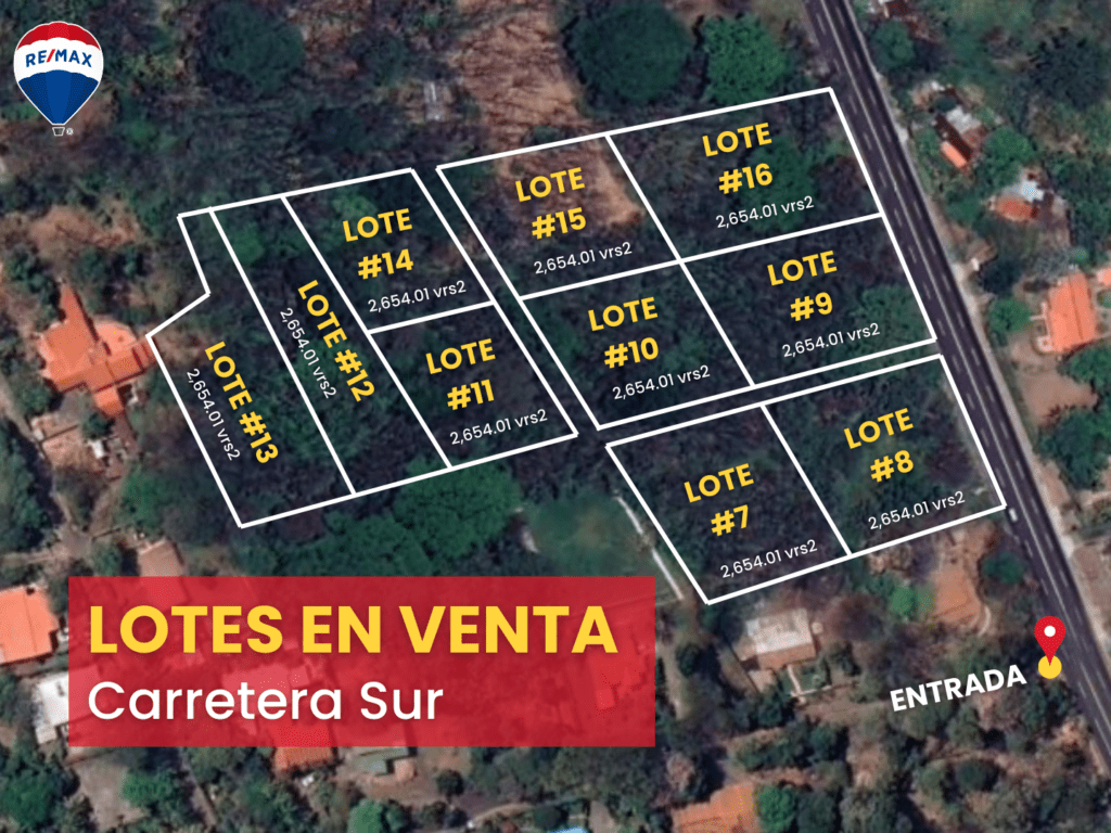 Lotes en Carretera Sur - REMAX/CAPITAL